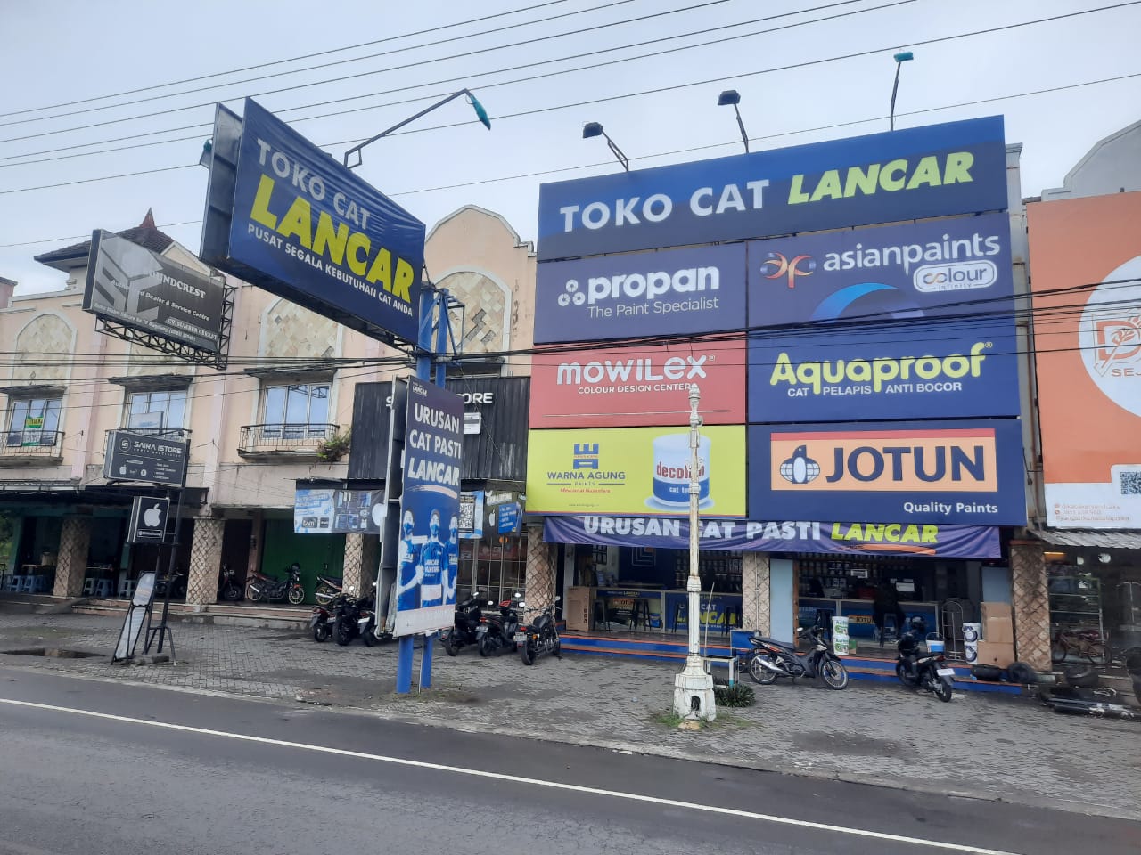 Lokasi - Toko Cat Lancar