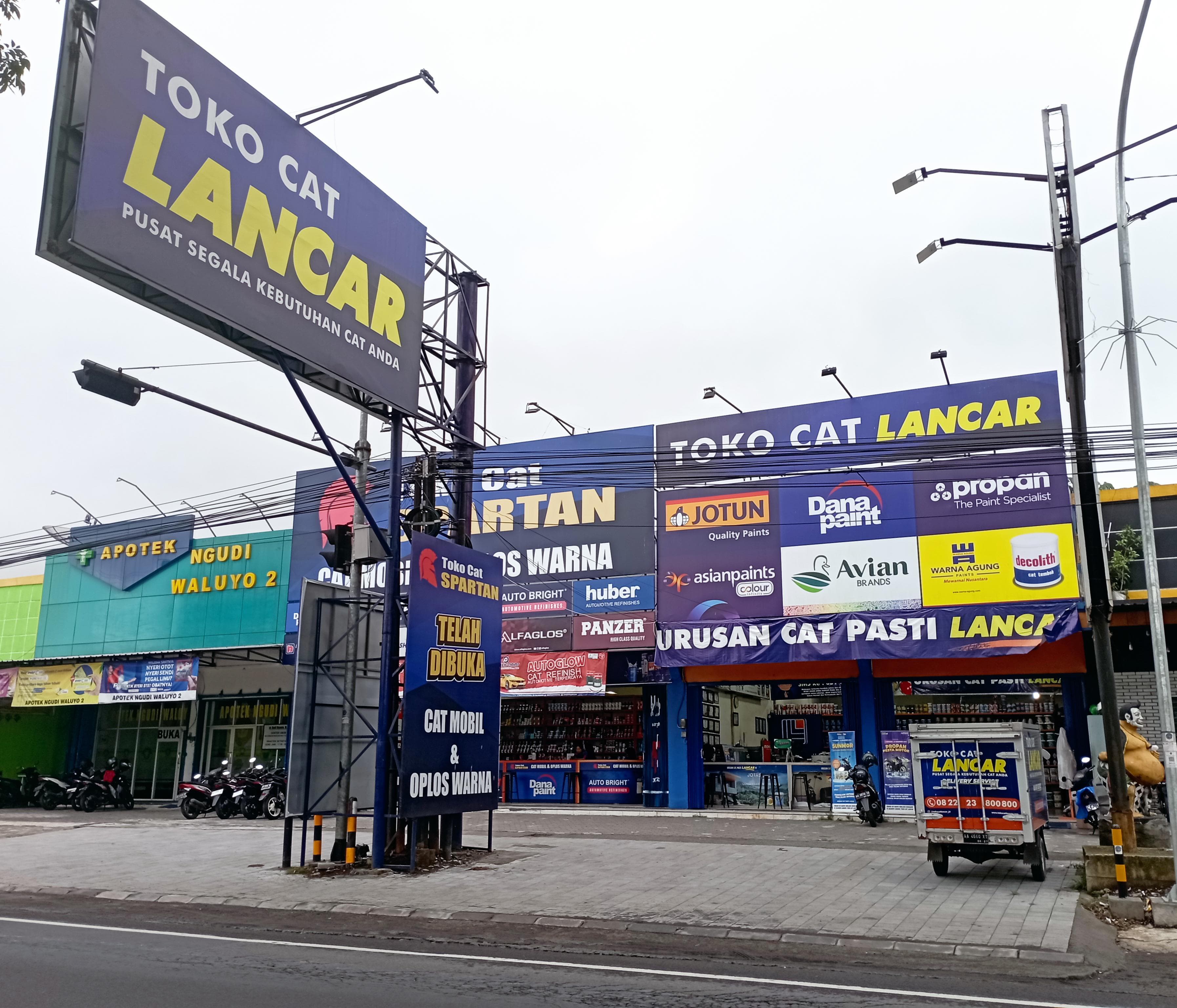 Lokasi - Toko Cat Lancar