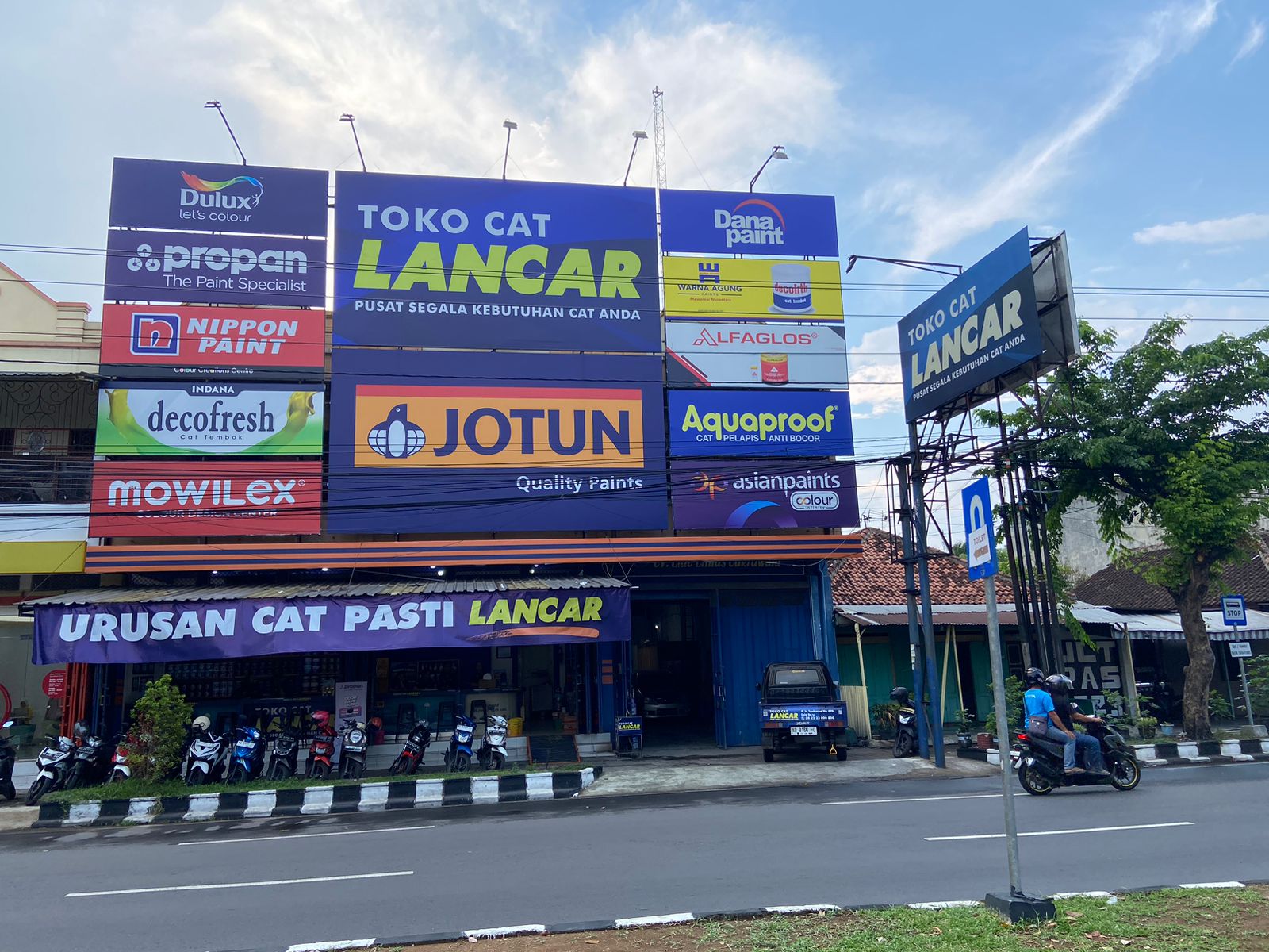 Lokasi - Toko Cat Lancar