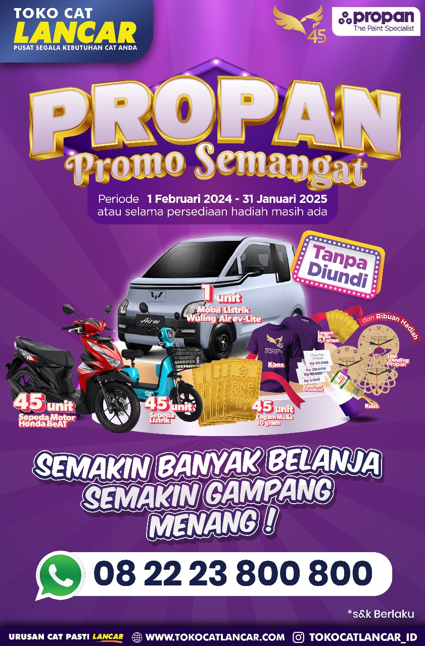 Toko Cat Lancar - Urusan Cat Pasti Lancar